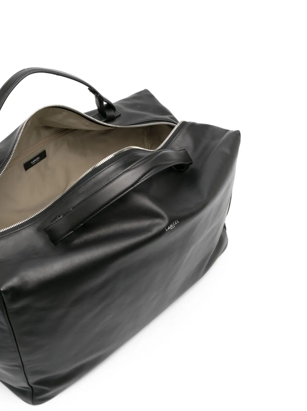 Lancel logo-stamp leather luggage bag | Smart Closet