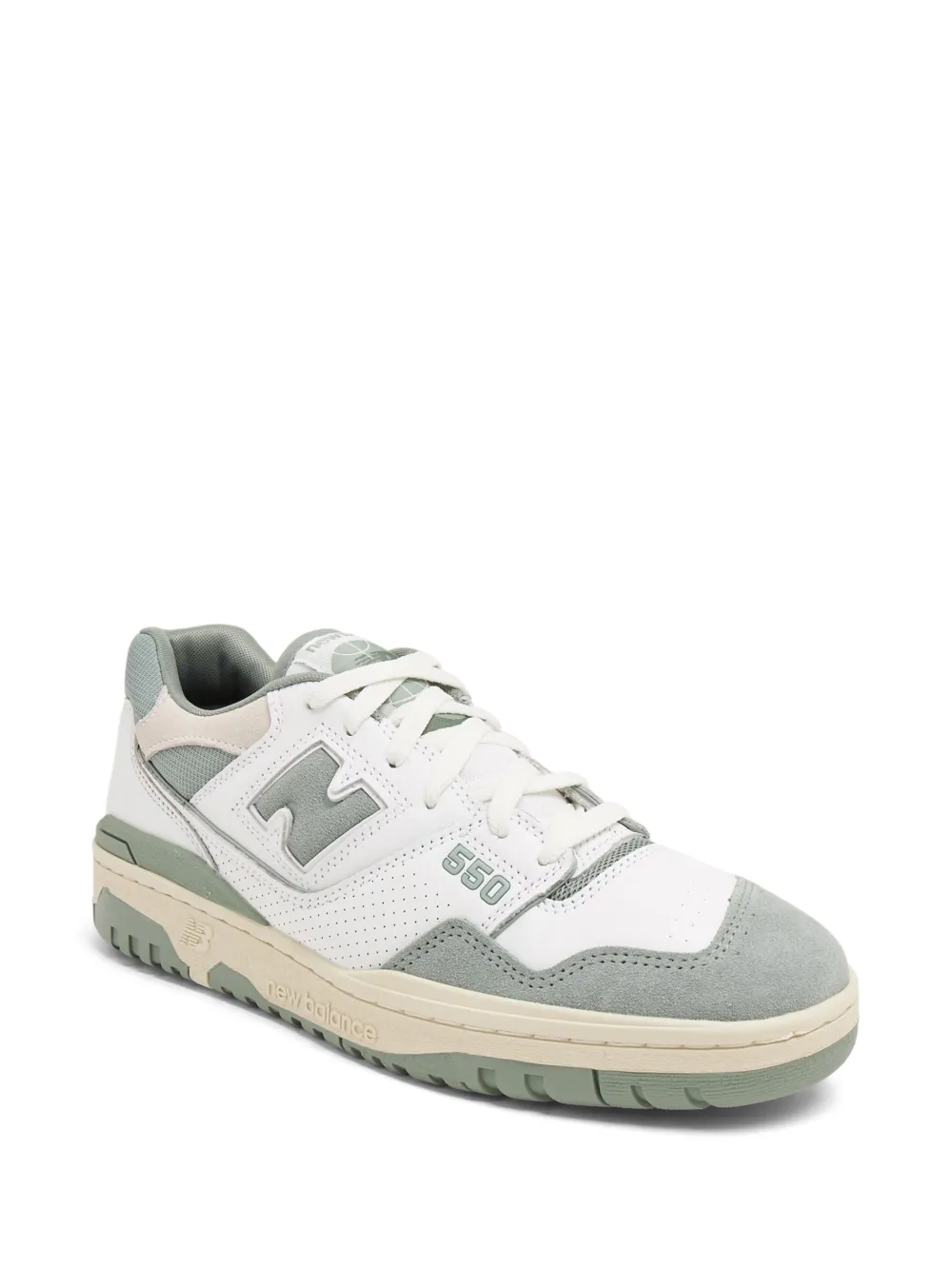 New Balance 550 logo-embossed Leather Sneakers - Farfetch