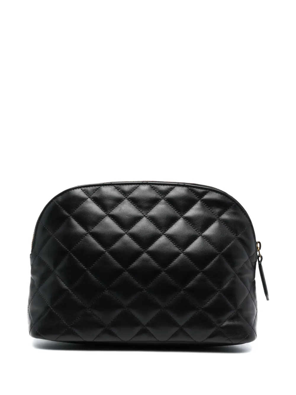 Saint Laurent Large Quilted Make up Bag Farfetch
