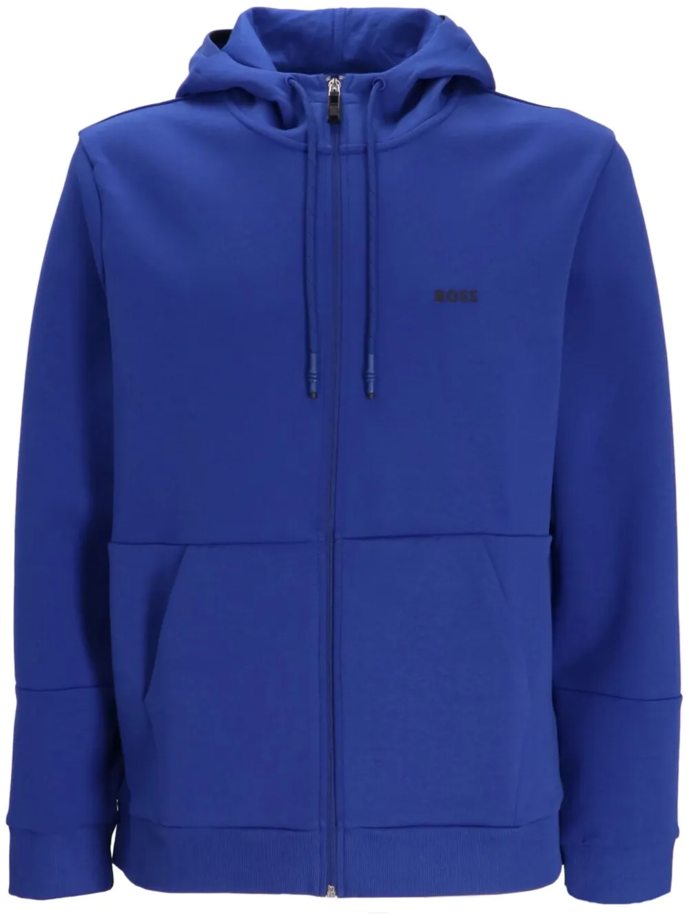 BOSS colour-block zip-up Hoodie - Farfetch