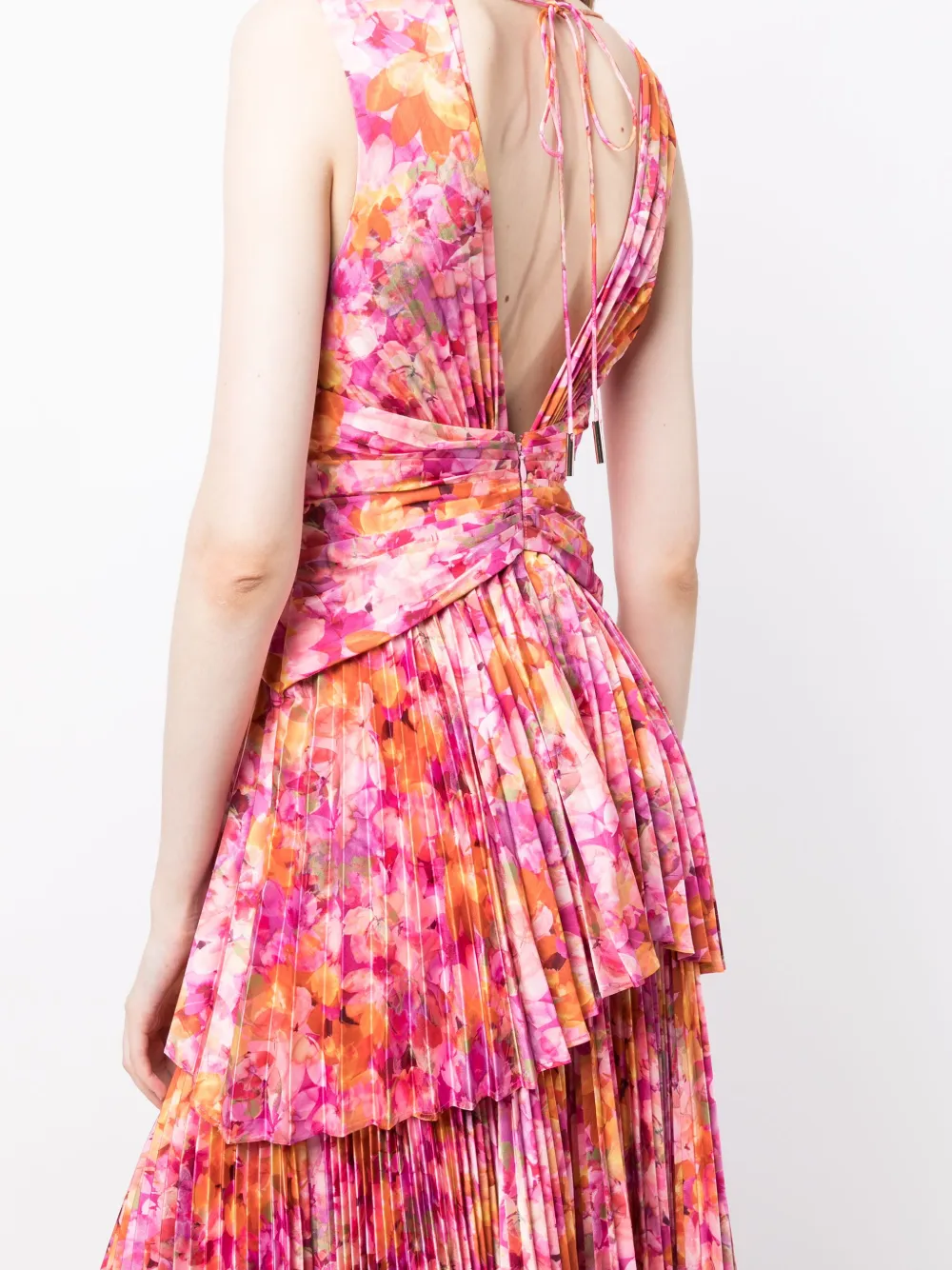 Acler Ormond abstract-pattern Print Dress - Farfetch