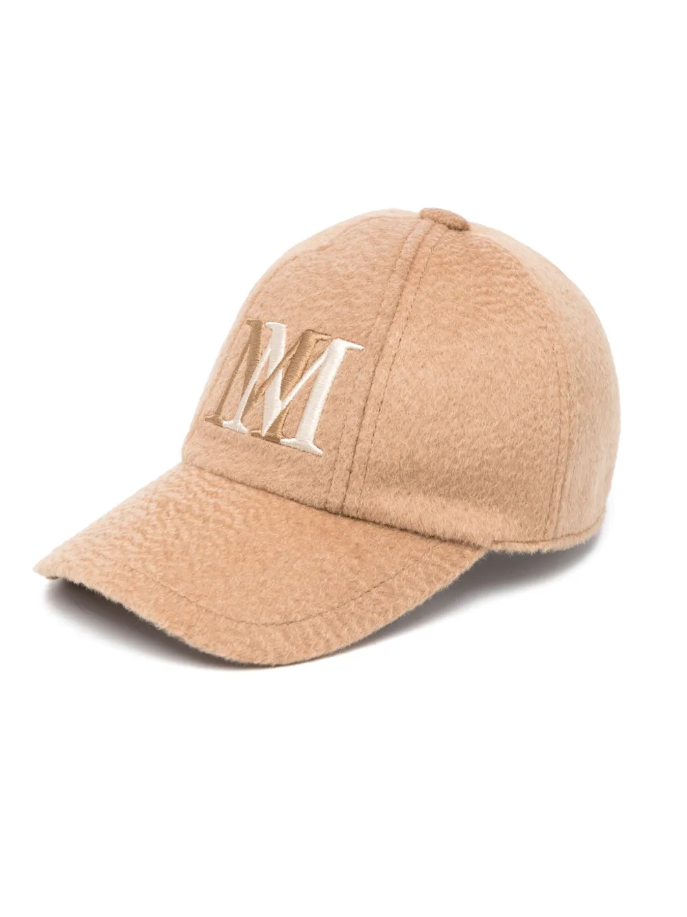 Max Mara logo-embossed Brushed Baseball Hat - Farfetch