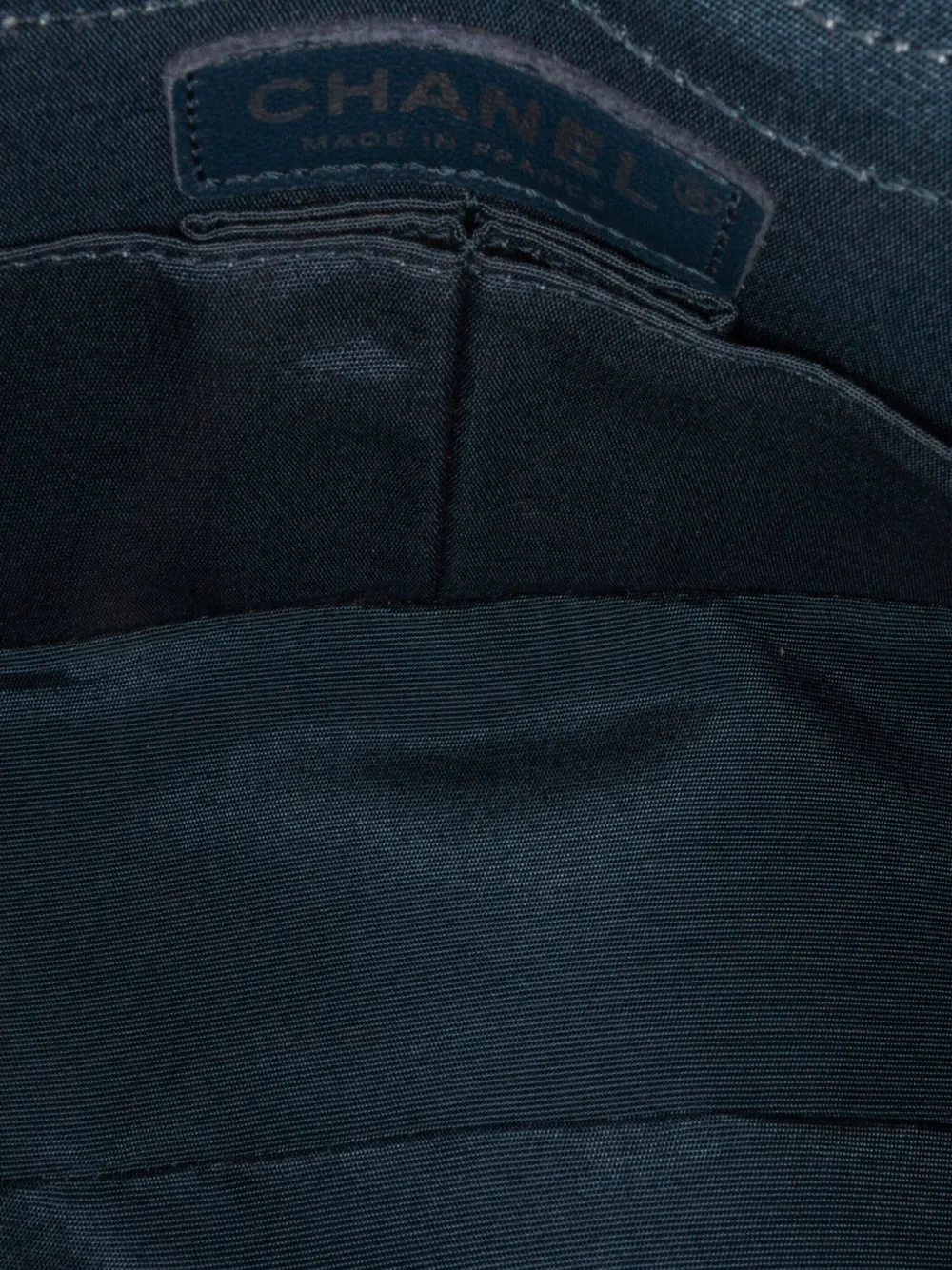 CHANEL Pre-Owned 2.55 Flap Reissue Camellia Denim Shoulder Bag - Farfetch