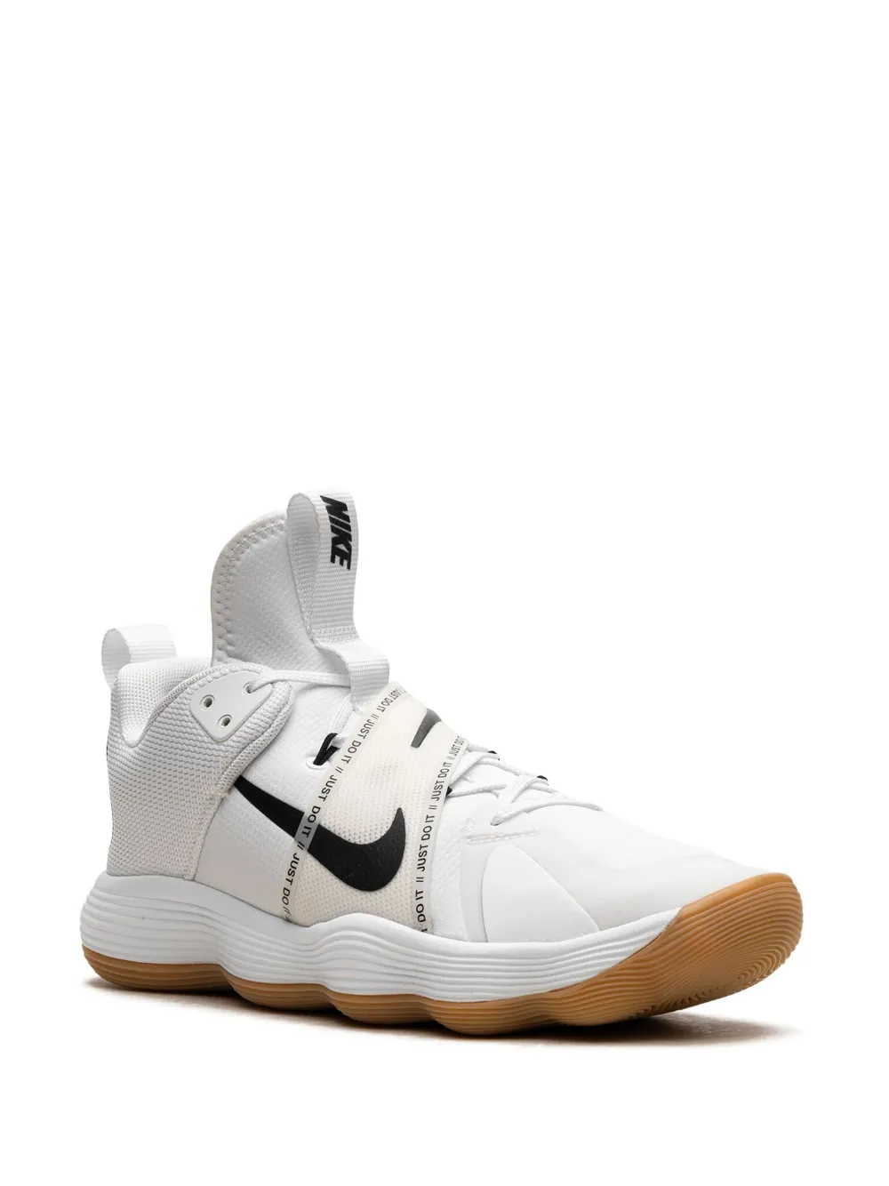 Nike React Hyperset "White/Black/Gum" Sneakers - Farfetch