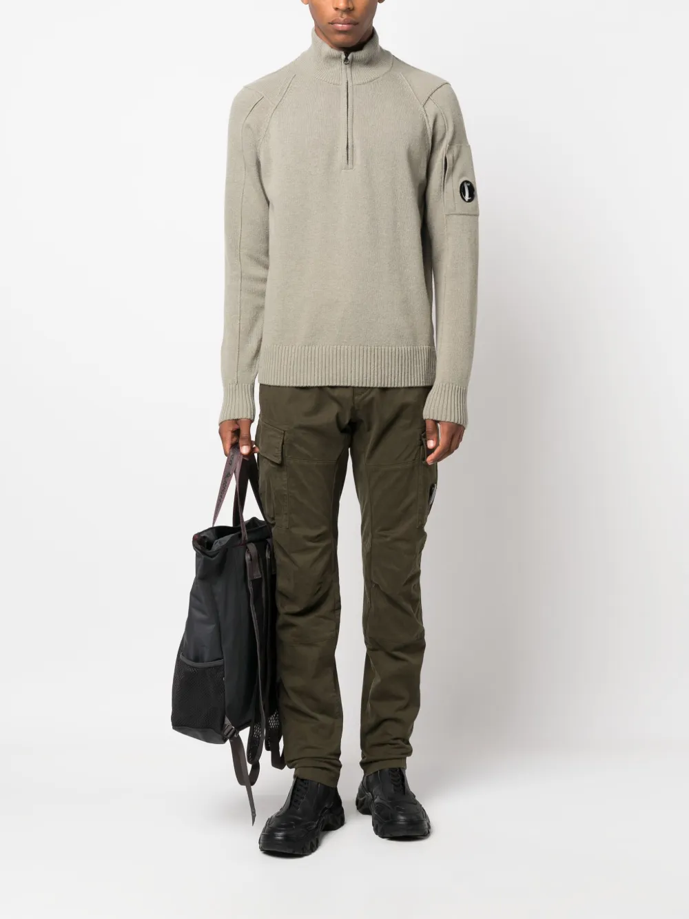 C.P. Company Pull à Col Zippé - Farfetch