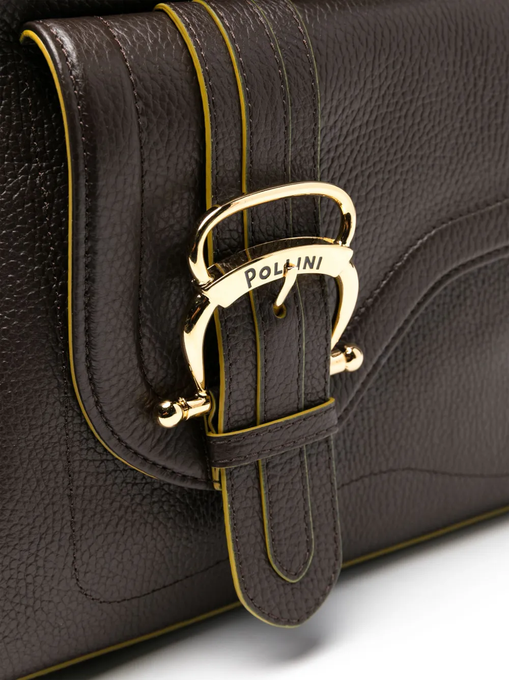 Pollini Mastery Leather Shoulder Bag - Farfetch