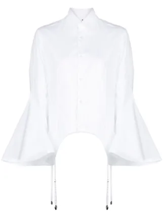 Noir Kei Ninomiya サスペンダー ロングスリーブシャツ Noir Kei Ninomiya サスペンダー ロングスリーブシャツ