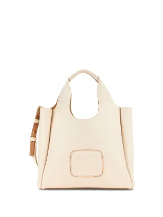 Hogan Medium H-Bag logo-embossed Tote Bag | Neutrals | FARFETCH UK
