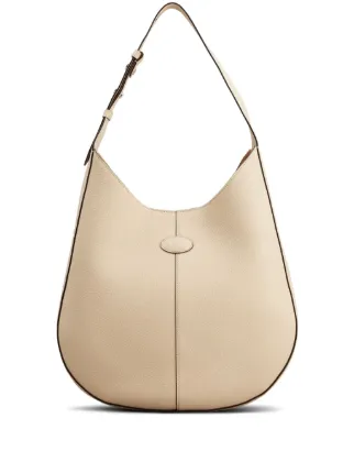Tod's Small Oboe Leather Tote Bag | Neutrals | FARFETCH