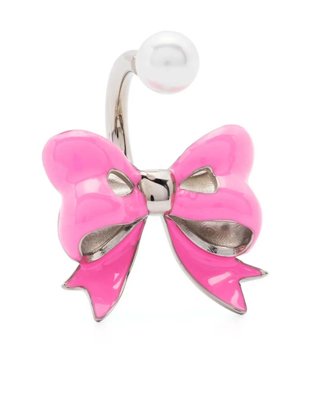 Cute Bow Belly Button Piercing