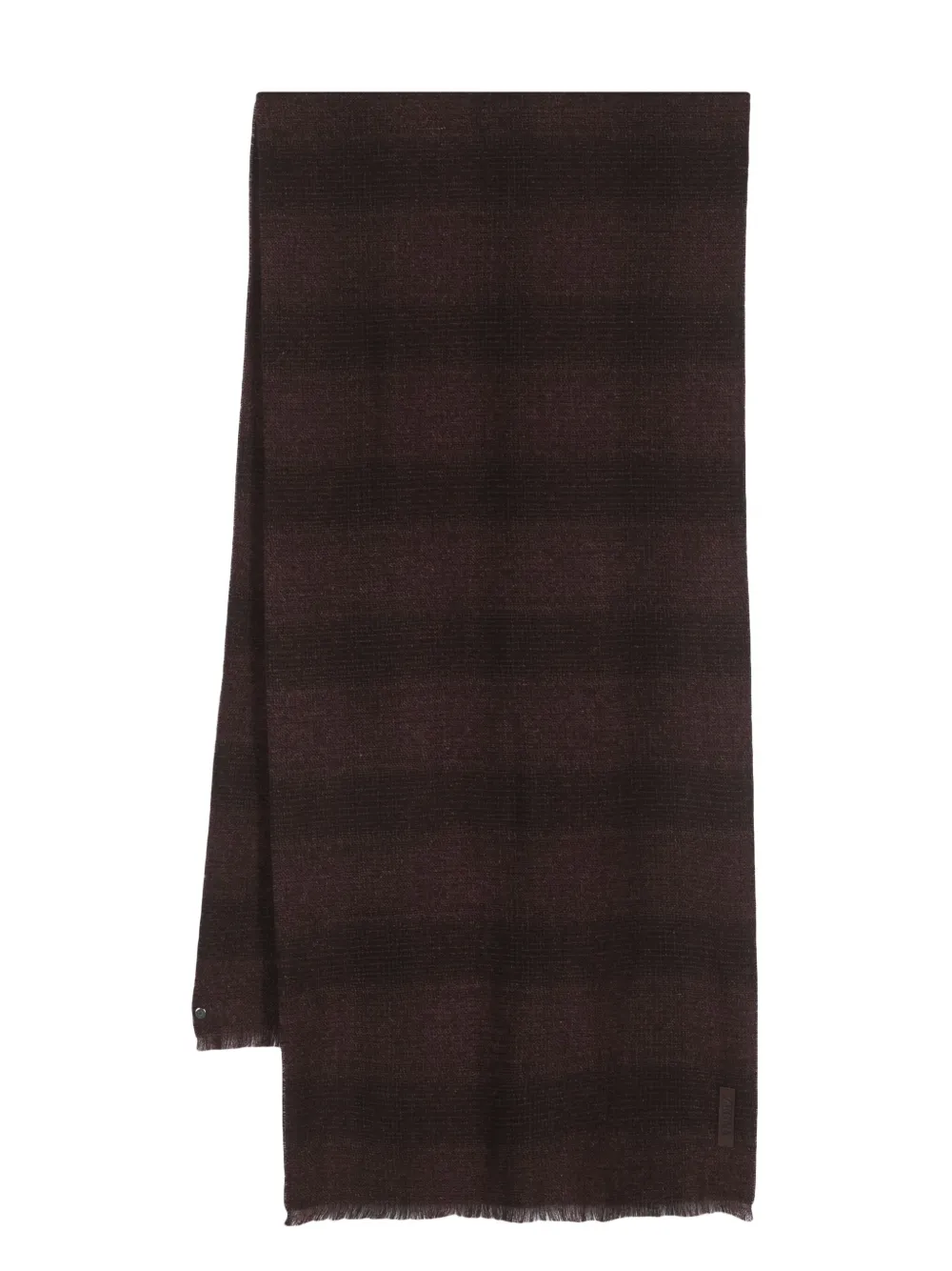 Zegna plaid-check wool-silk Scarf - Farfetch
