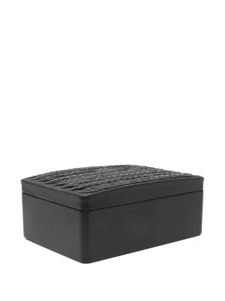 Ralph Lauren Home Adrienne Leather Box | Black | FARFETCH
