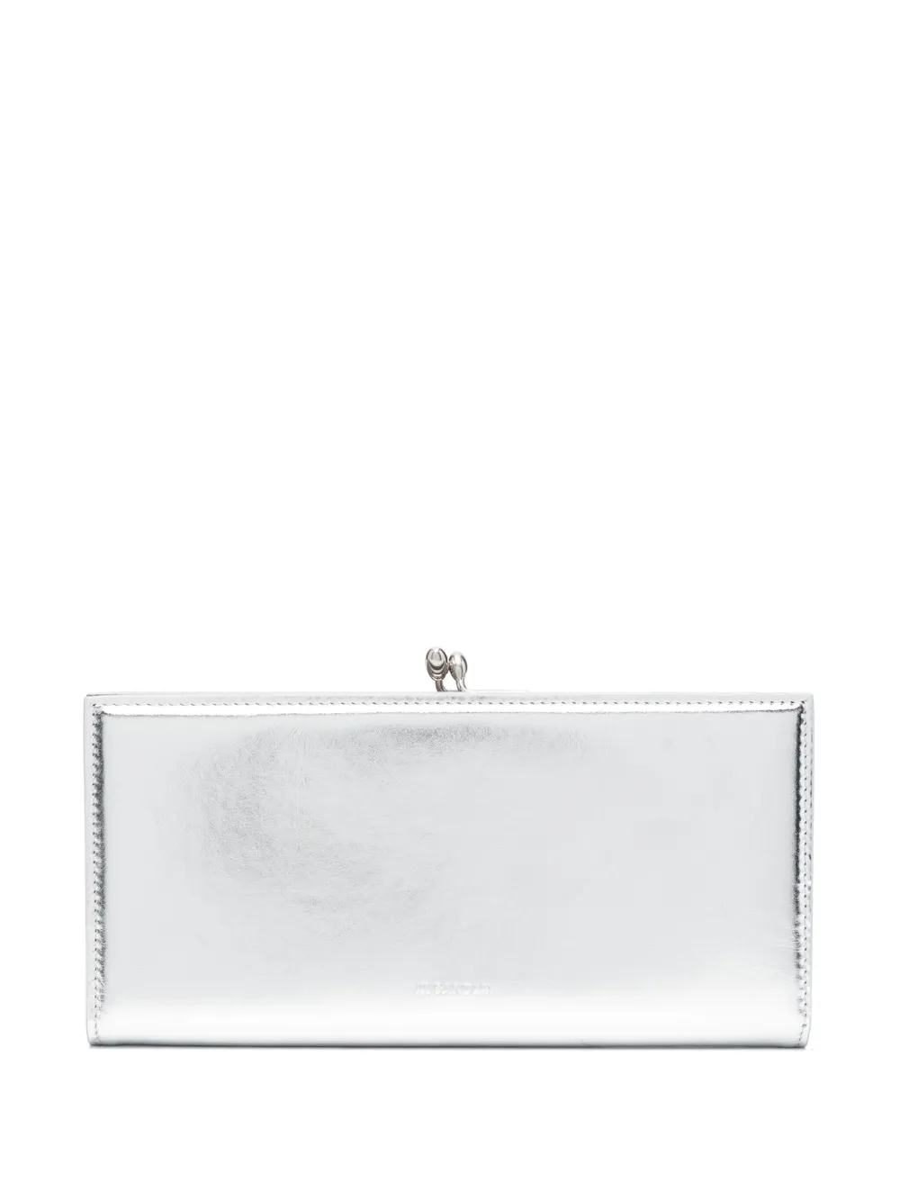 Jil Sander Goji metallic-effect Purse - Farfetch