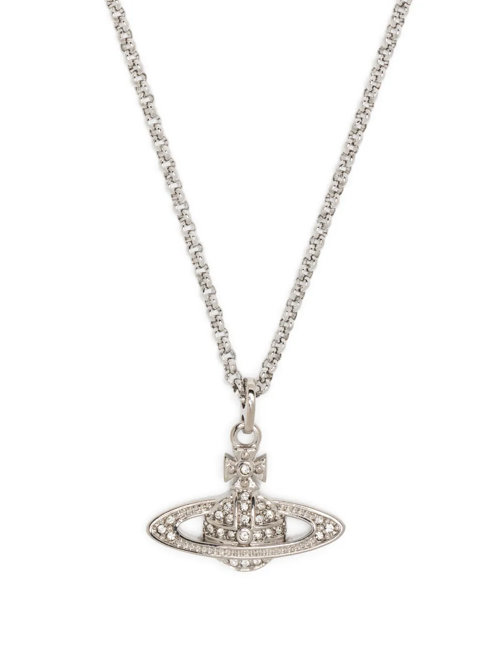 Vivienne Westwood Mini Bas Relief Orb Pendant Necklace Farfetch