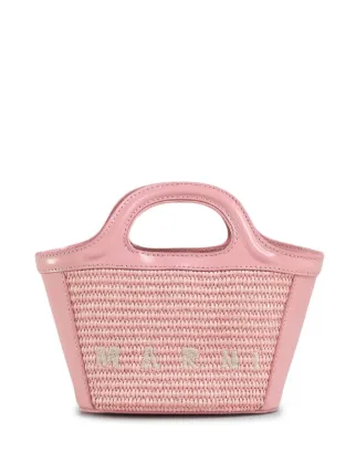 Marni Tropicalia Micro Bag | Pink | FARFETCH Marni Tropicalia Micro Bag | Pink | FARFETCH