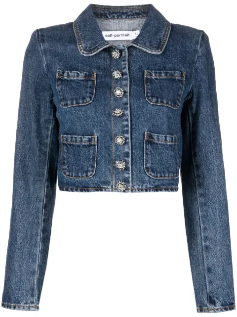 Designer Denim Jackets for Women | FARFETCH US