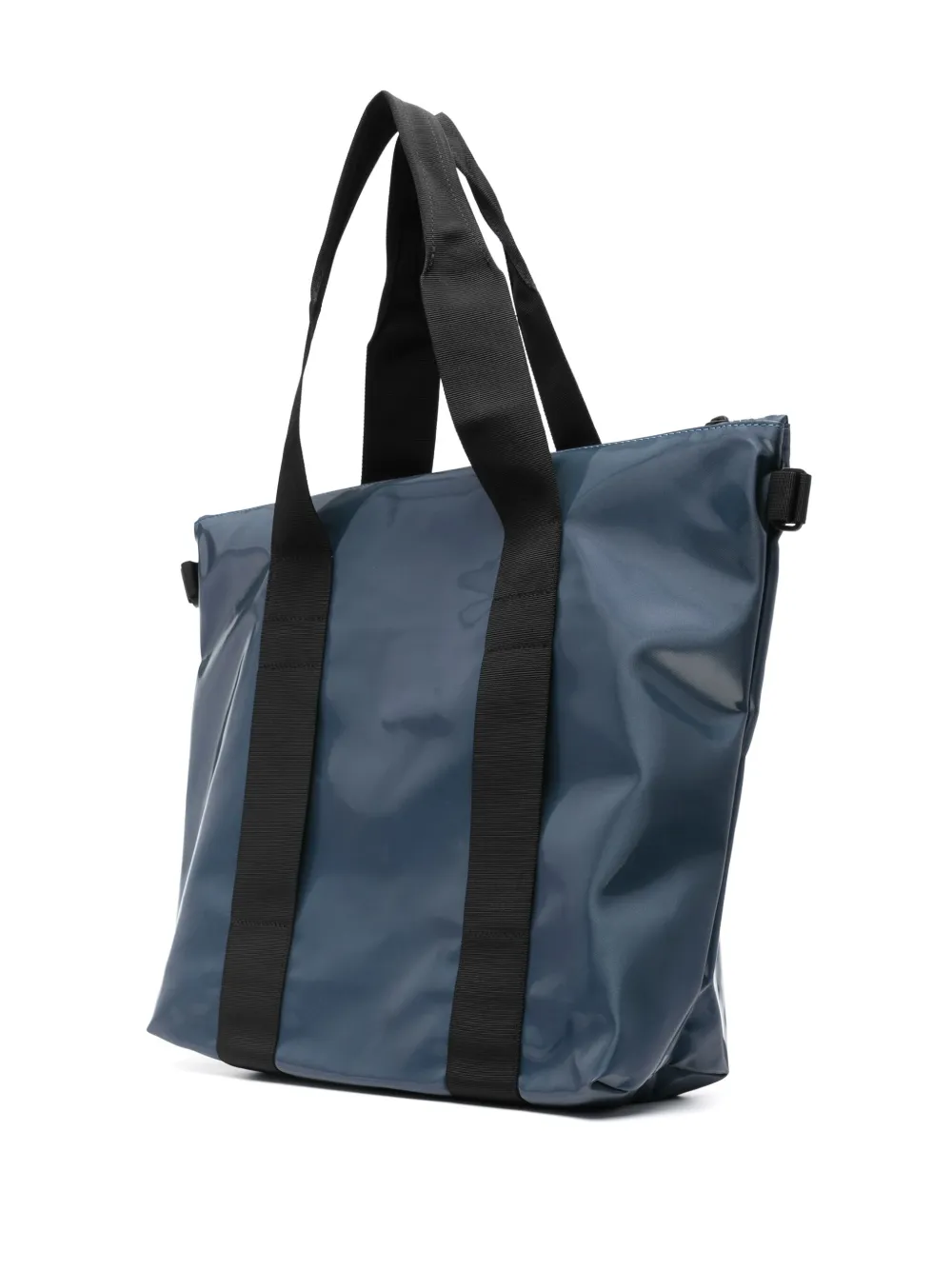 Rains Mini Iridescent faux-leather Tote Bag - Farfetch