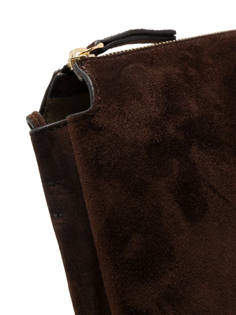 The Row Nu Suede Crossbody Bag | Brown | FARFETCH