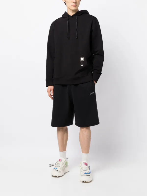 Off-White Stitch Diag Cotton Track Shorts | Black | FARFETCH Off-White Stitch Diag Cotton Track Shorts | Black | FARFETCH