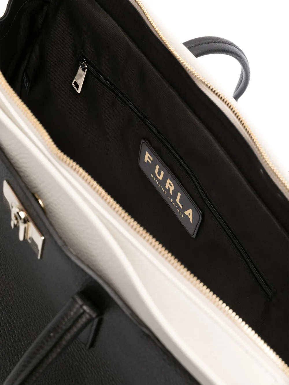 Furla Layered Leather Tote Bag - Farfetch