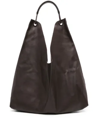 The Row Bindle 3 Leather Tote Bag | Brown | FARFETCH AO