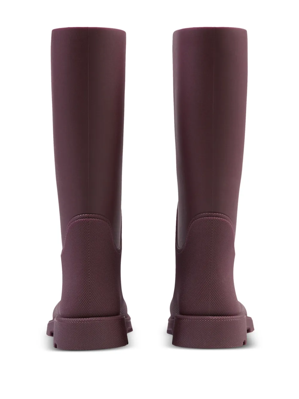 Burberry Stivali Al Ginocchio Marsh | Viola | FARFETCH IT