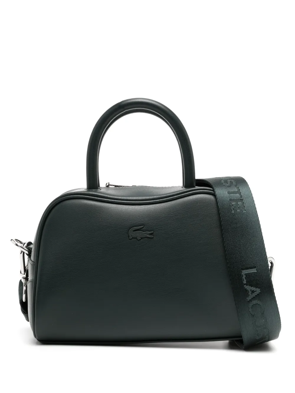 Lacoste Small Lora logo-embossed Tote Bag - Farfetch