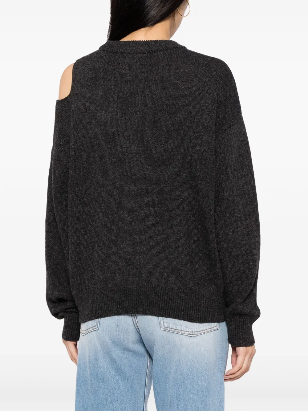 STUDIO TOMBOY purl-knit cut-off Jumper - Farfetch