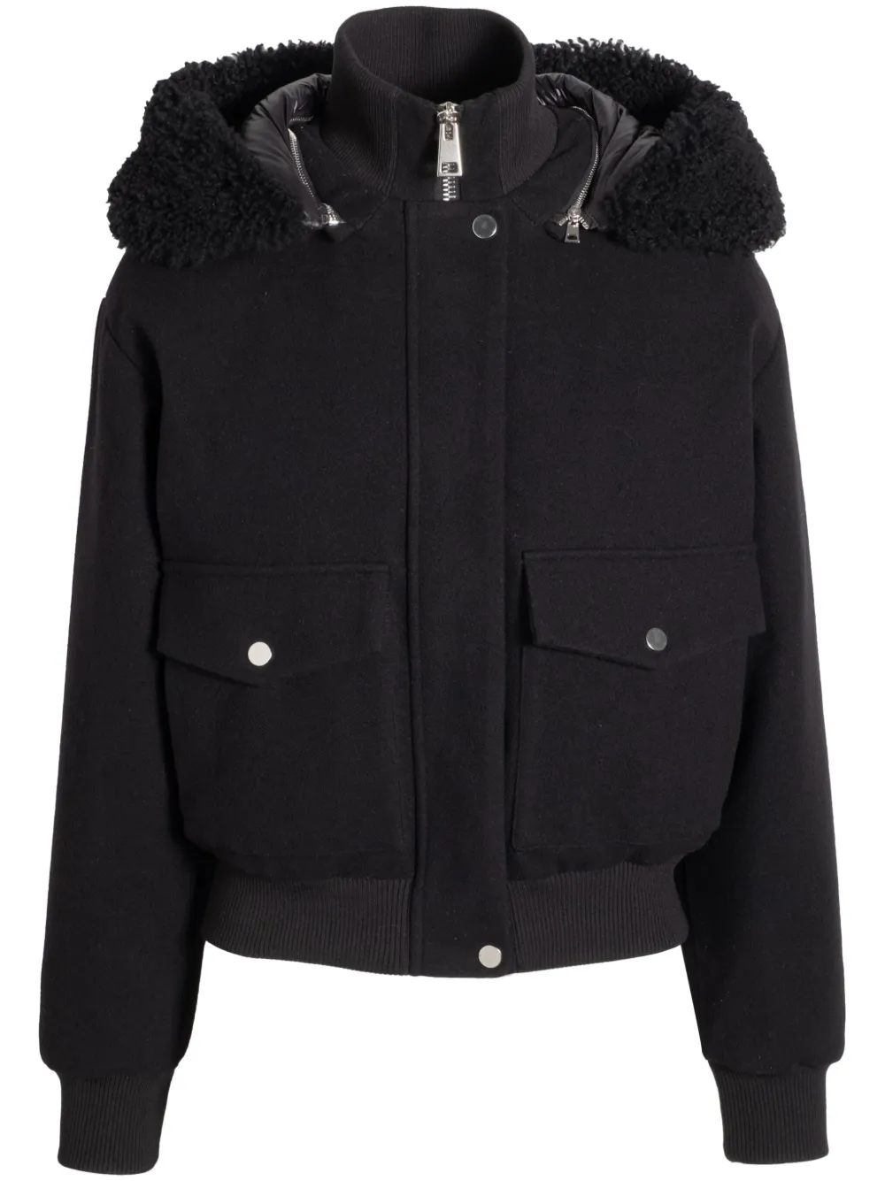 Norwegian Wool Hooded Bomber Jacket - Farfetch