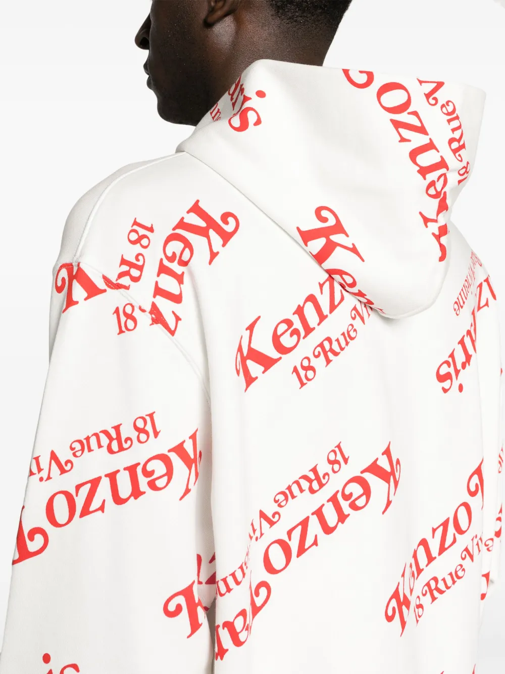 Kenzo x Verdy monogram-pattern Hoodie - Farfetch