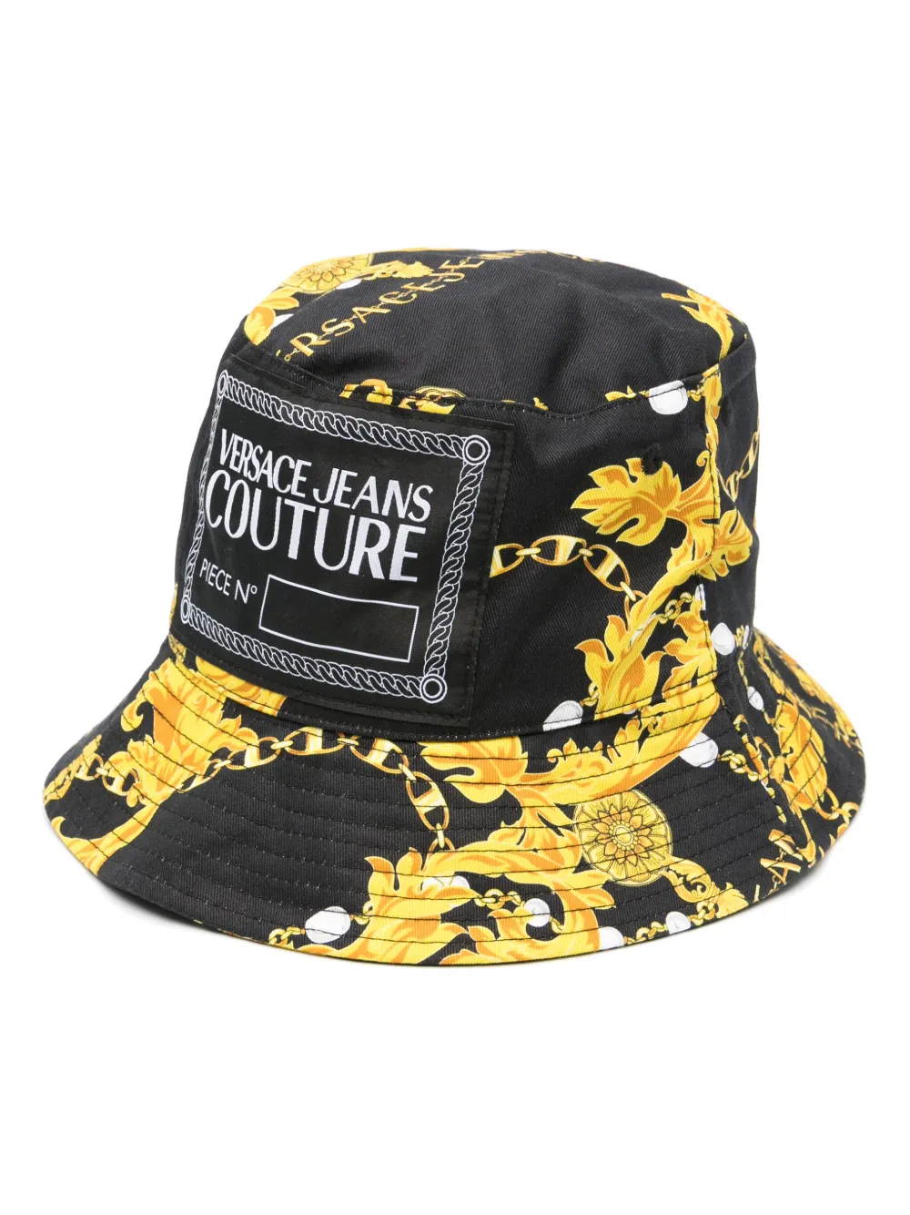 Versace Jeans Couture Logo Couture-print Bucket Hat - Farfetch