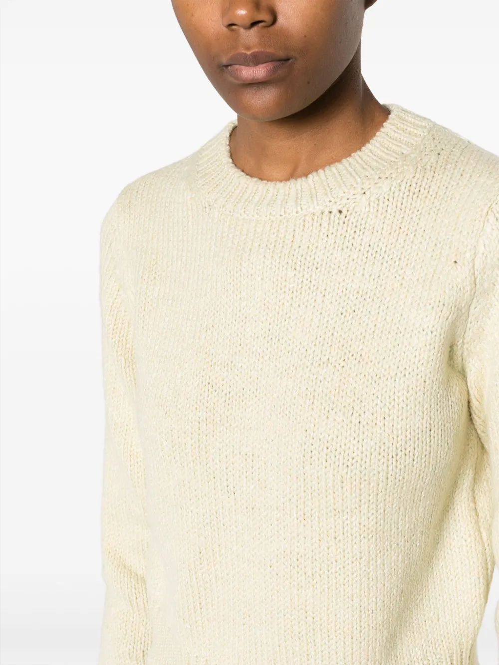 Auralee Pullover Mit Rundem Ausschnitt - Farfetch