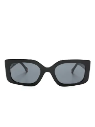 Carolina Herrera Lentes De Sol Con Armazón Rectangular y Logo Grabado ...