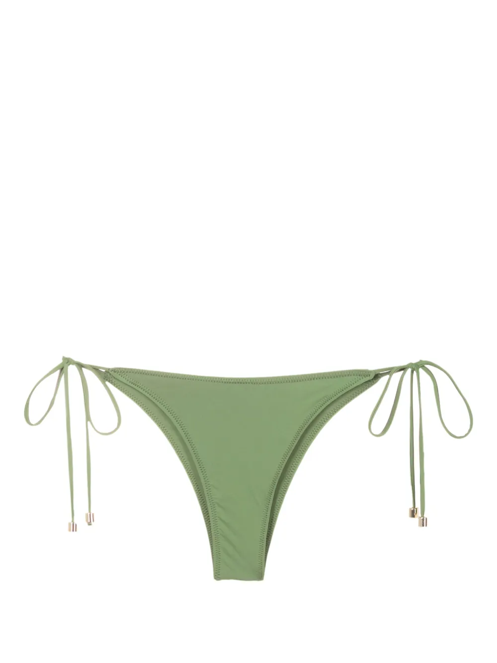 ESC Calcinha De Biquíni Laila Com Amarração | Verde | FARFETCH BR