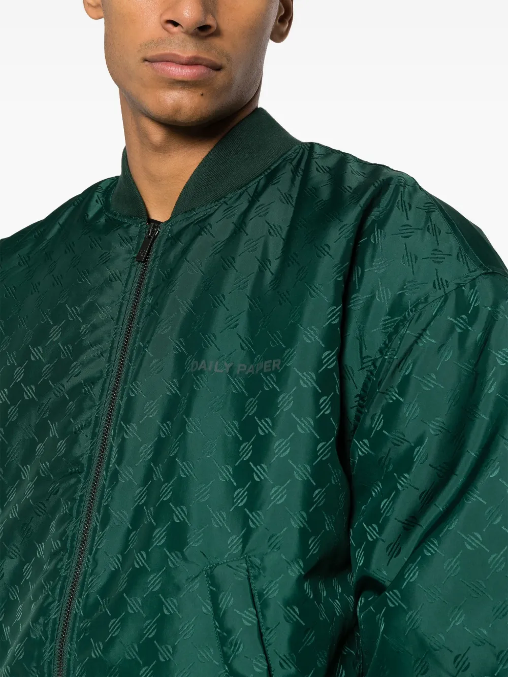 Daily Paper Ronack Monogram Bomber Jacket - Farfetch