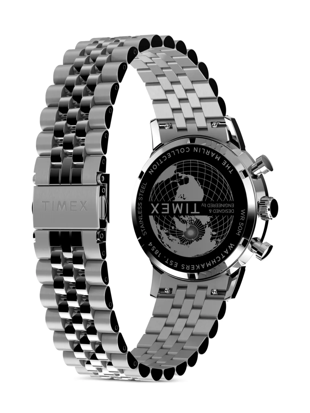 TIMEX Marlin Chronograph Tachymeter 40mm | Silver | FARFETCH