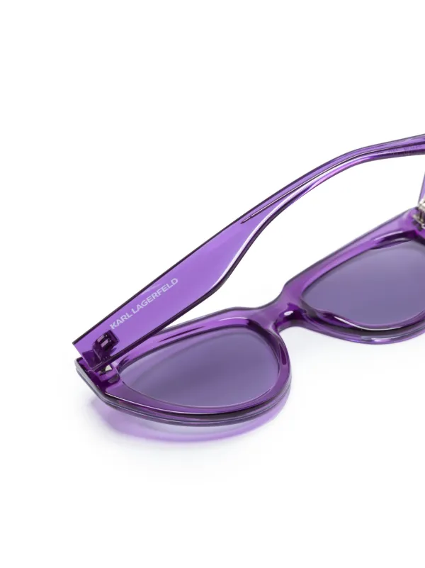 Purple sunglasses store