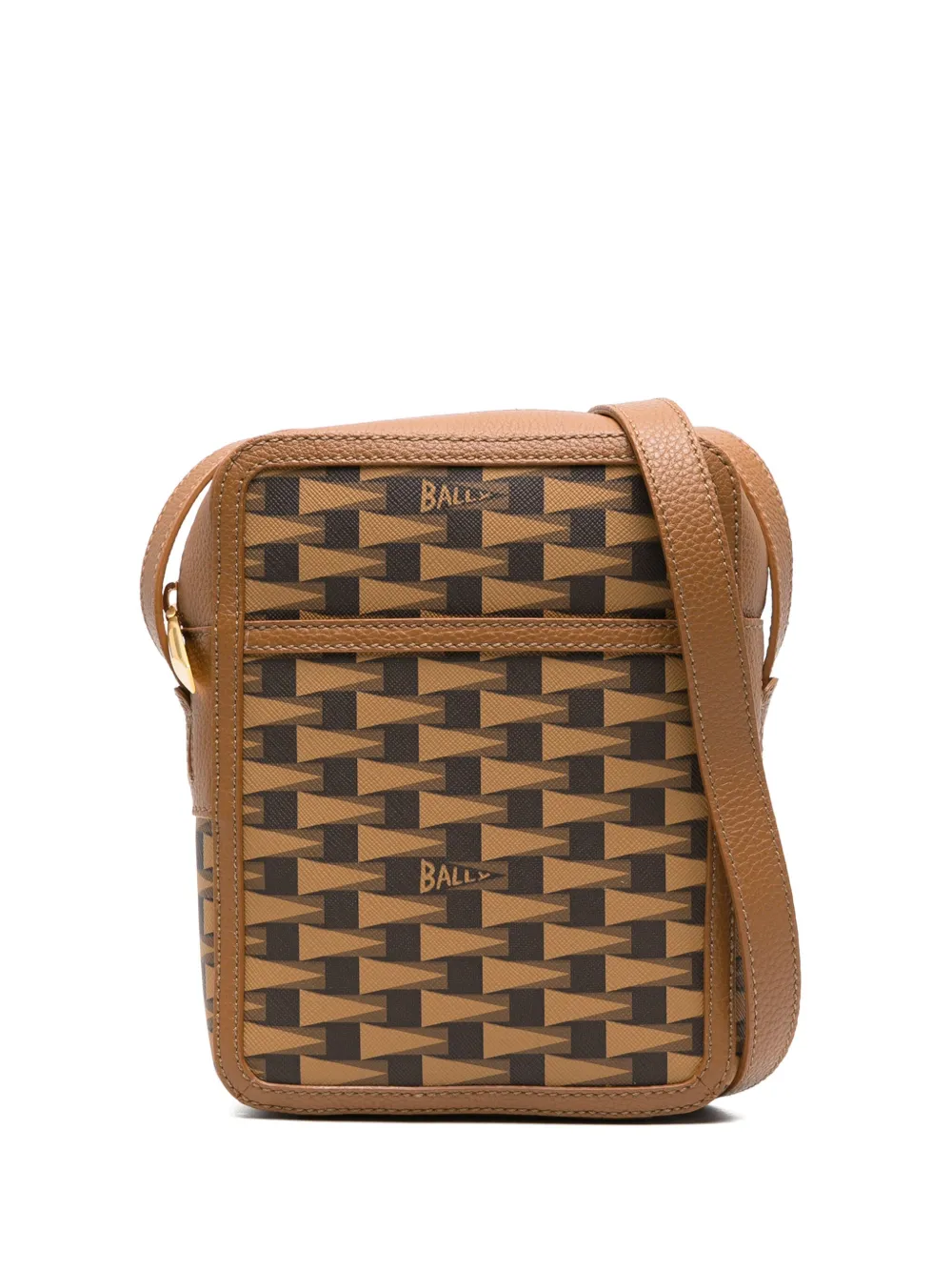 Bally Pennant monogram-pattern Crossbody Bag - Farfetch