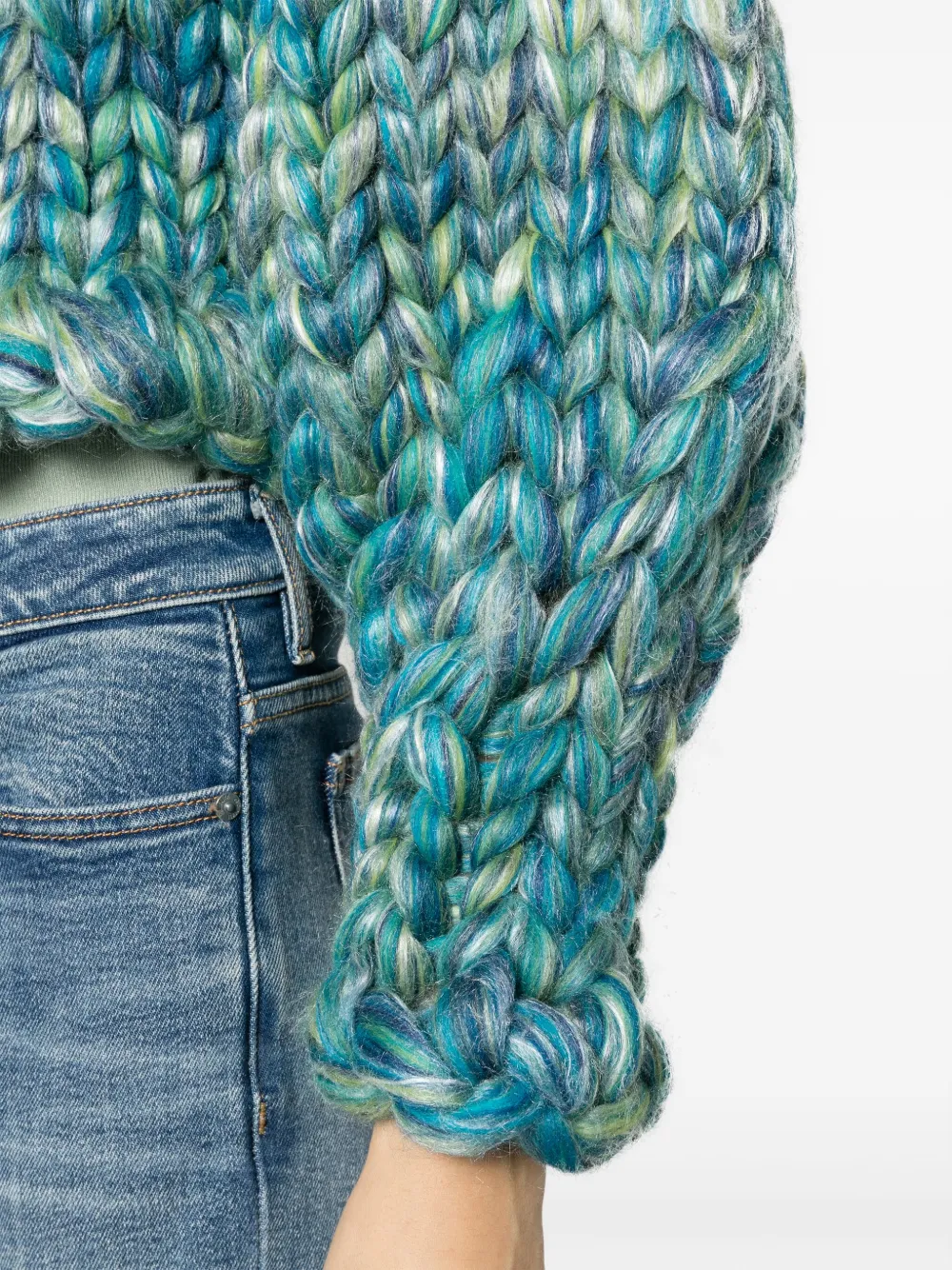 HOPE MACAULAY Ceto Colossal chunky-knit Cardigan - Farfetch