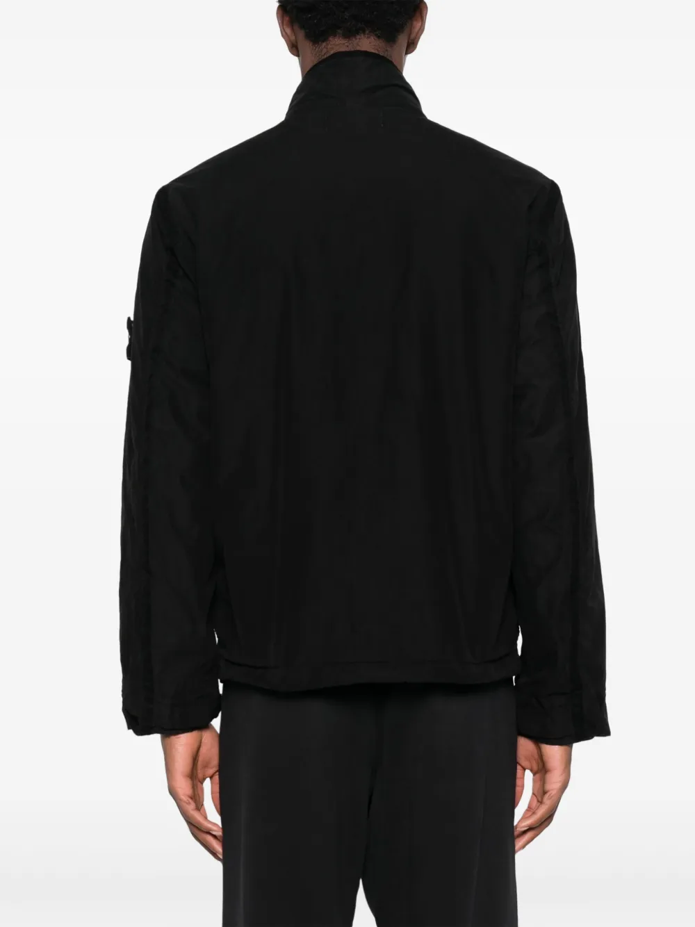 Stone Island David Light-TC Layered Jacket | Black | FARFETCH