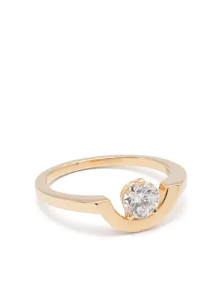 Loyal.e Paris 18K Recycled Gold Intrépide Petit Arc Ring | Gold | FARFETCH
