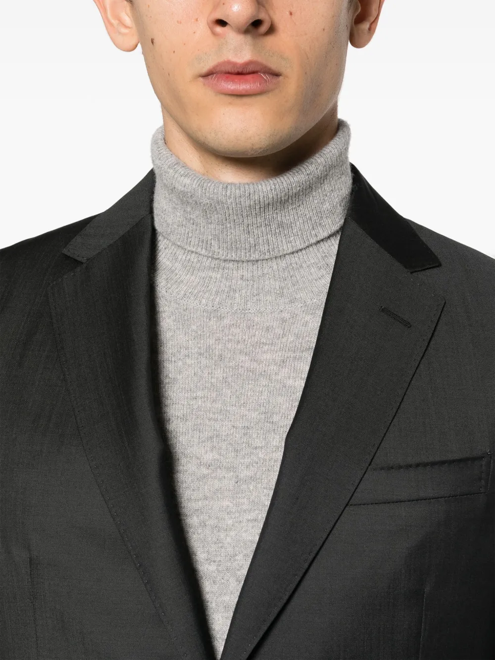 Zegna Traje Con Solapas De Muesca y Botones | Gris | FARFETCH MX