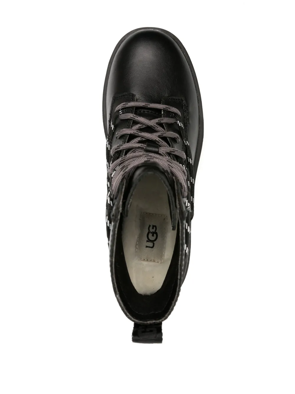 UGG Brisbane Lather Ankle Boots - Farfetch