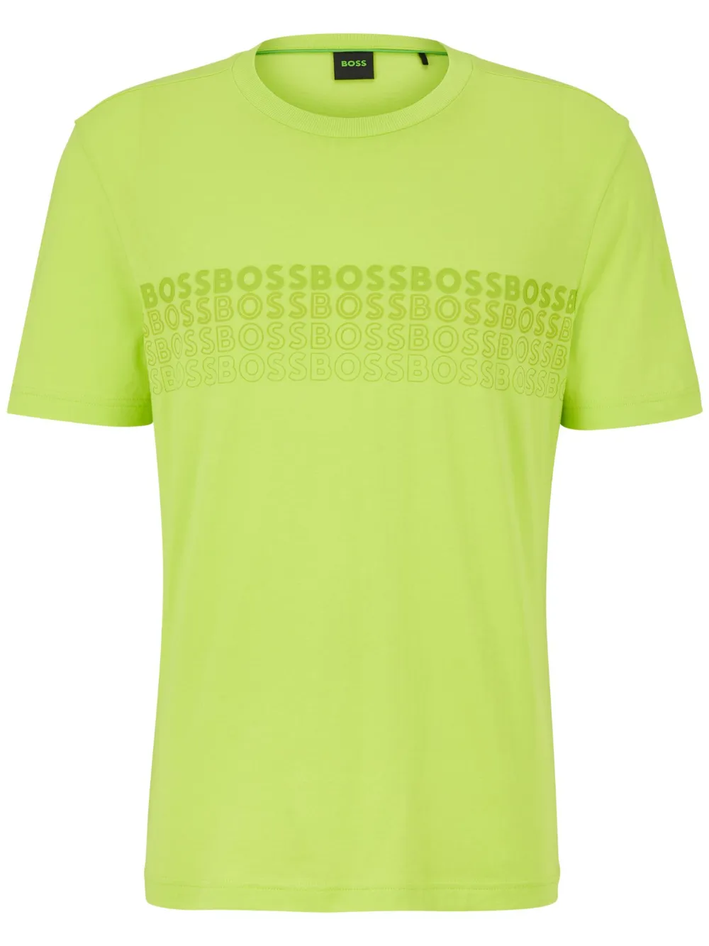 BOSS Camiseta Com Estampa De Logo | Verde | FARFETCH BR