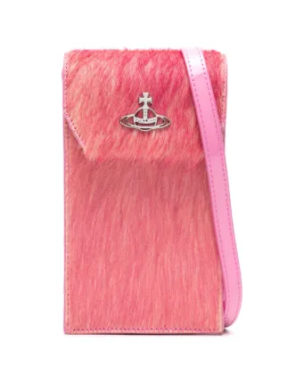 Vivienne Westwood Orb-plaque Phone Bag | Pink | FARFETCH UK