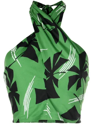 STAUD Kai Top Mit Grafischem Print - Farfetch