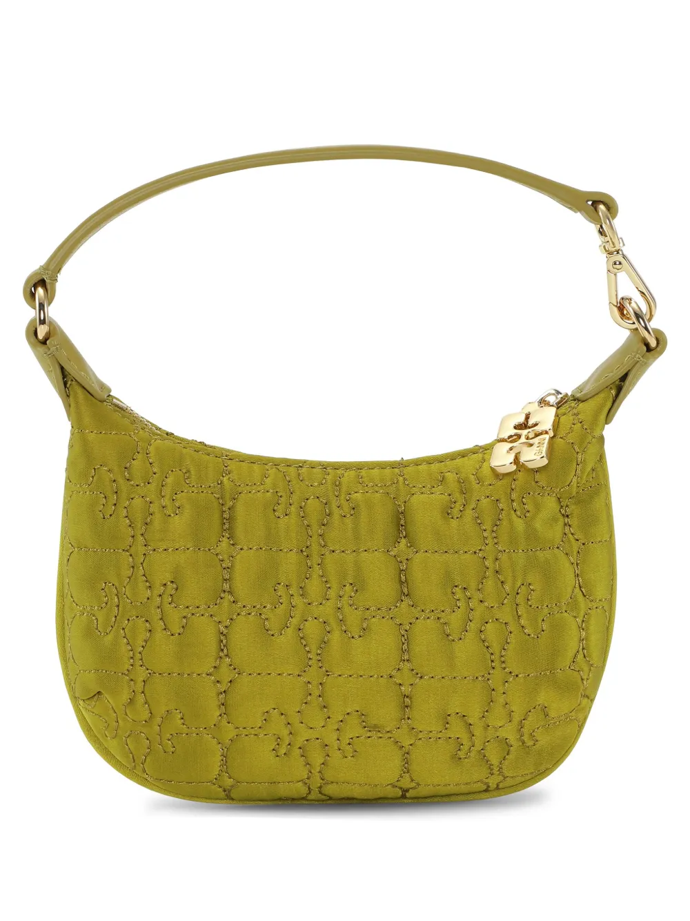 Ganni Butterfly Quilted Mini Bag In Green | ModeSens
