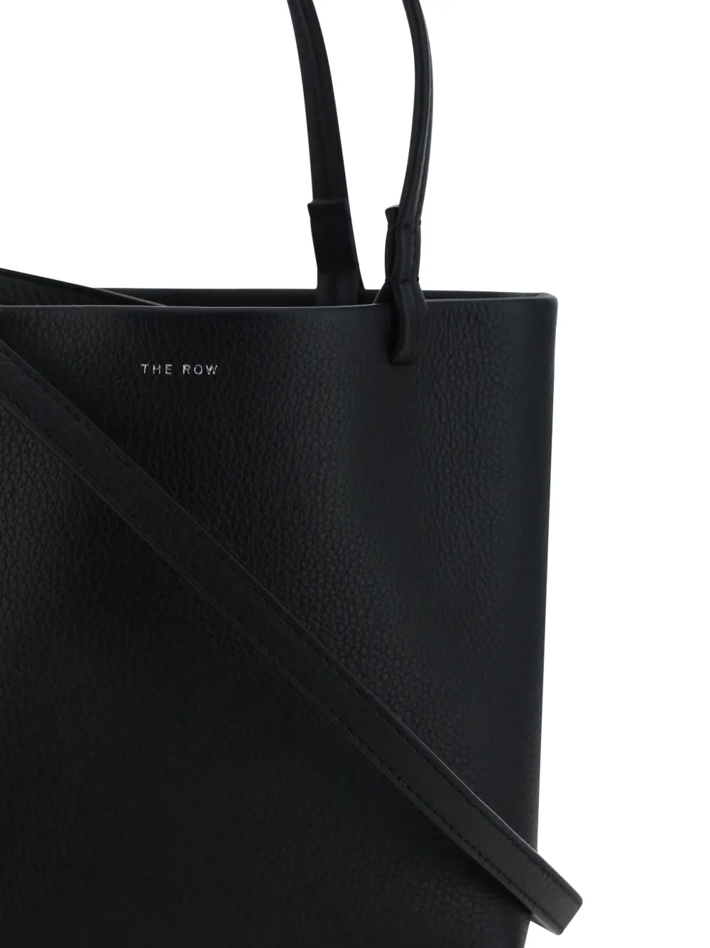 The Row Small Park grained-leather Tote Bag | Black | FARFETCH UK