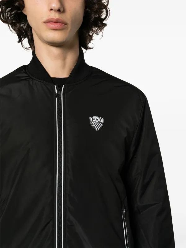 Ea7 leather jacket store