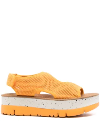 Camper Oruga Up open-toe Sandals | Orange | FARFETCH